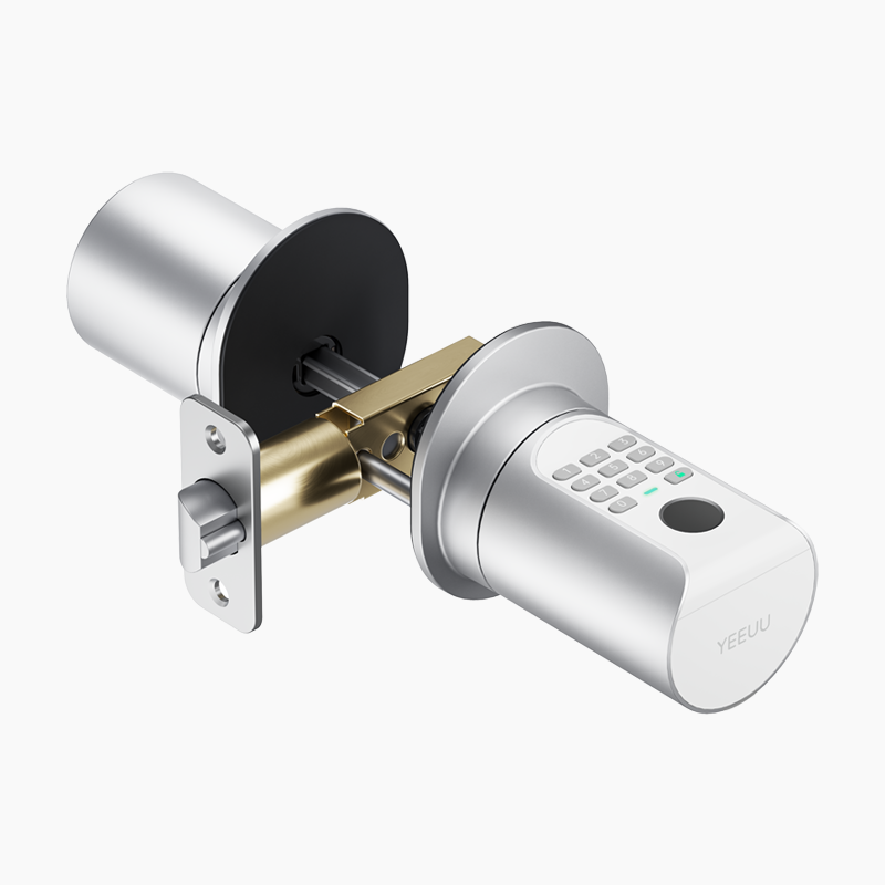 The YEEUU C1L Smart Waterproof Knob is an app-enabled lock that ...